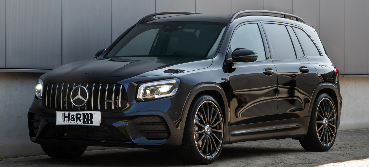 SUV Performance pur: H&R Tieferlegungsfedern für Mercedes-AMG GLB 35 ...